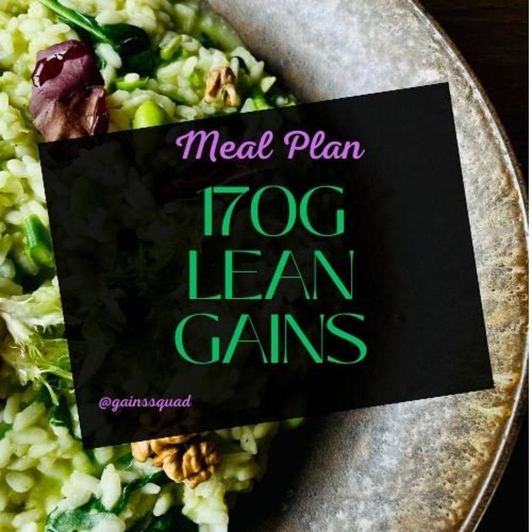 Muscle Marvel: Your 170g Protein Guide to Lean Gains! - Etsy