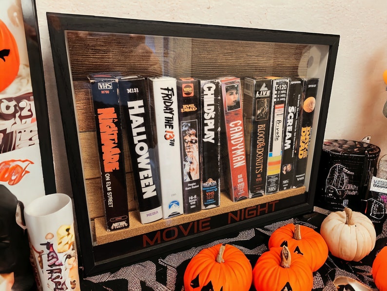 Movie Night Shadow Box (horror Edition) - Etsy