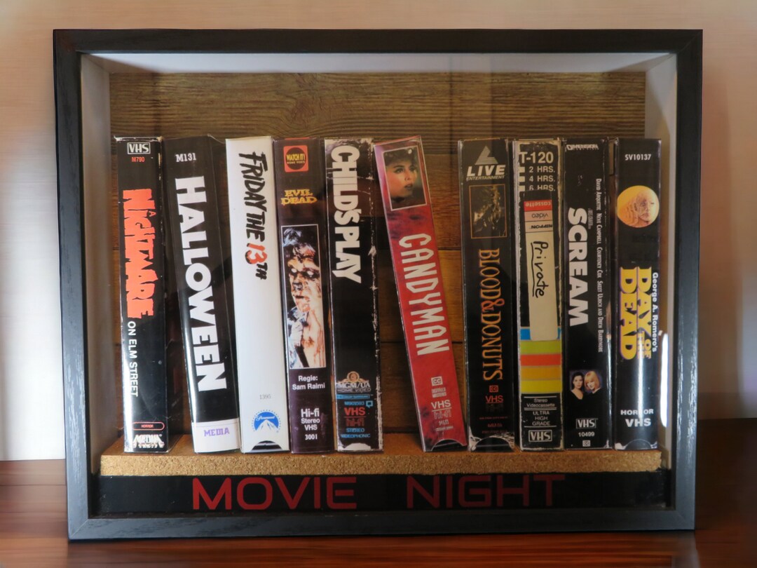 Movie Night Shadow Box (horror Edition) - Etsy