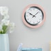 Sage Green Clock, Aesthetic Wall Clock, Simplistic Design, Cute Clock ...