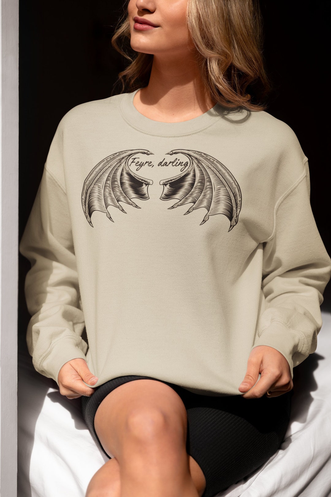 Feyre Darling ACOTAR Sweatshirt, A Court of Thorns and Roses Merch ...