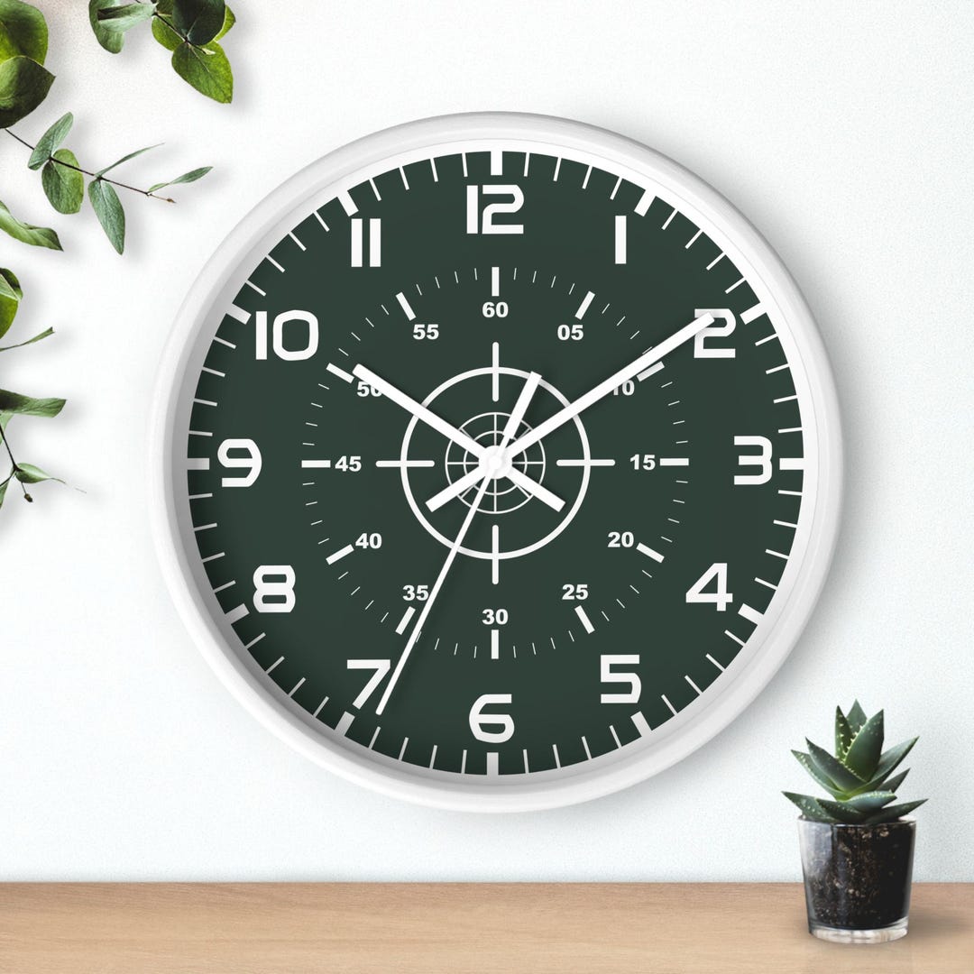 Military Aesthetic Clock, Army Clock, Modern Clock, Unique, Rustic ...