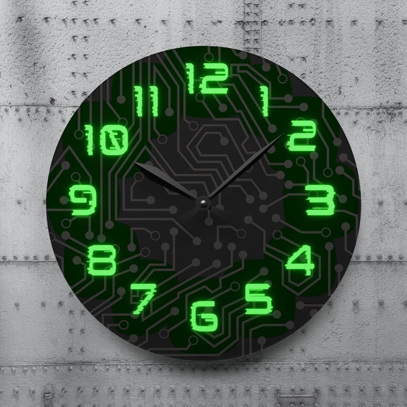 Futuristic Wall Clocks - Etsy
