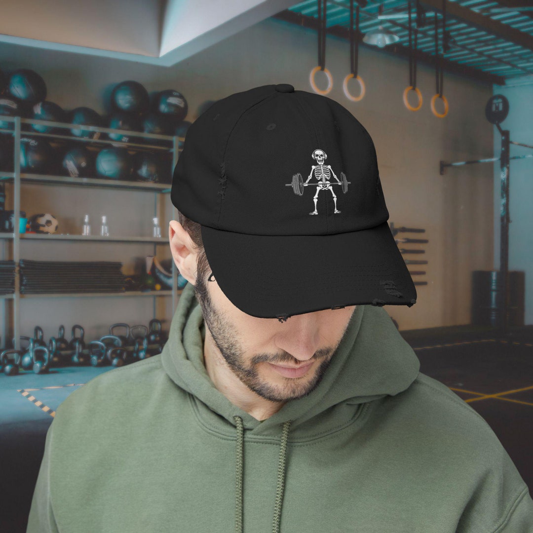 Deadlift Dad Cap, Gym Lover Git, Gym Cap, Weight Lifting, Body Building ...