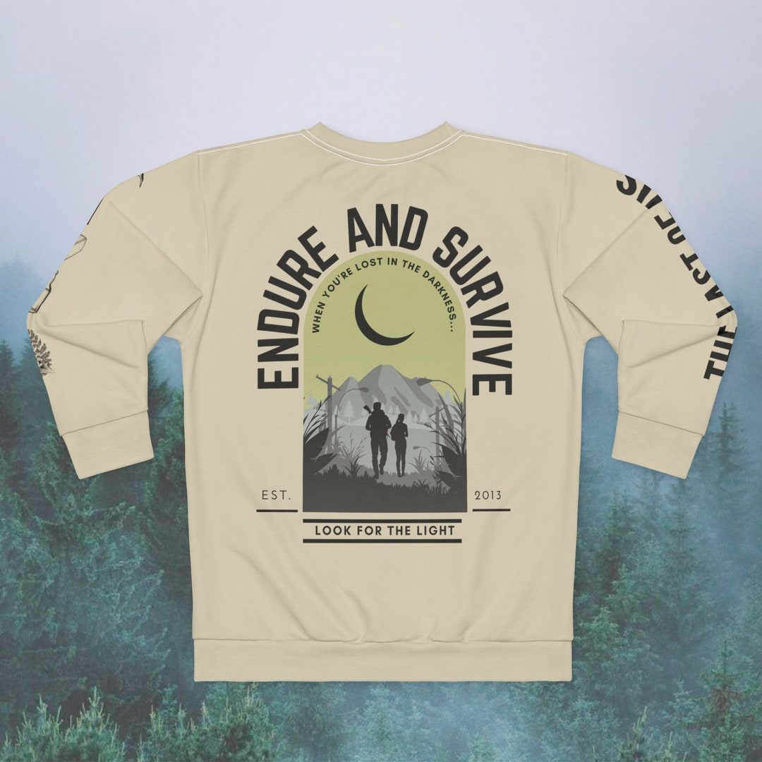 The Last of Us Inspired Pullover, Joel, Ellie, Video Game Merch ...