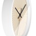 Beige Simplistic Wall Clock, Multiple Colors, Round, Modern, Unique ...