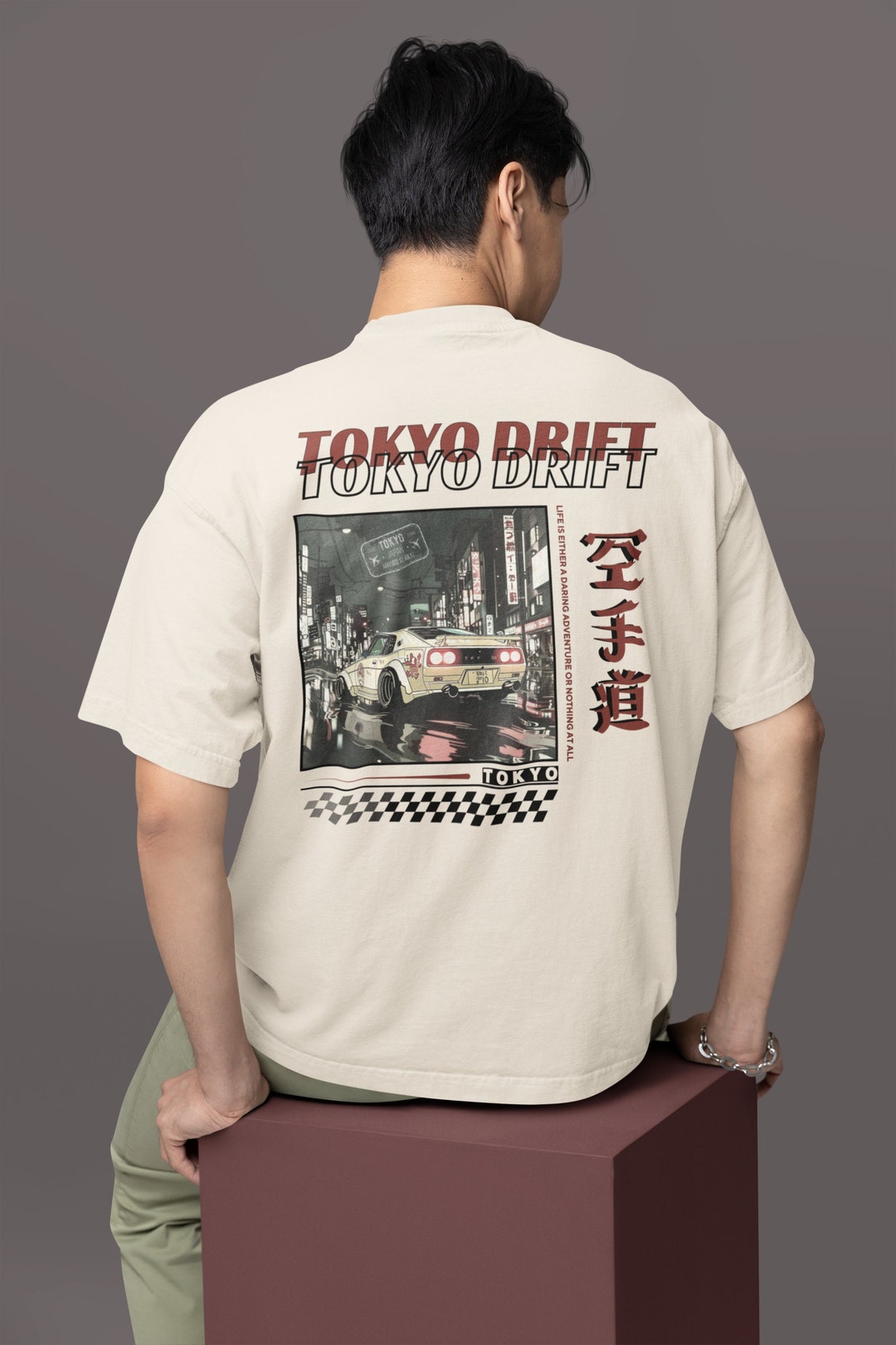 Tokyo Drift Japan T-shirt: Front & Back Graphic, Street Style - Etsy ...