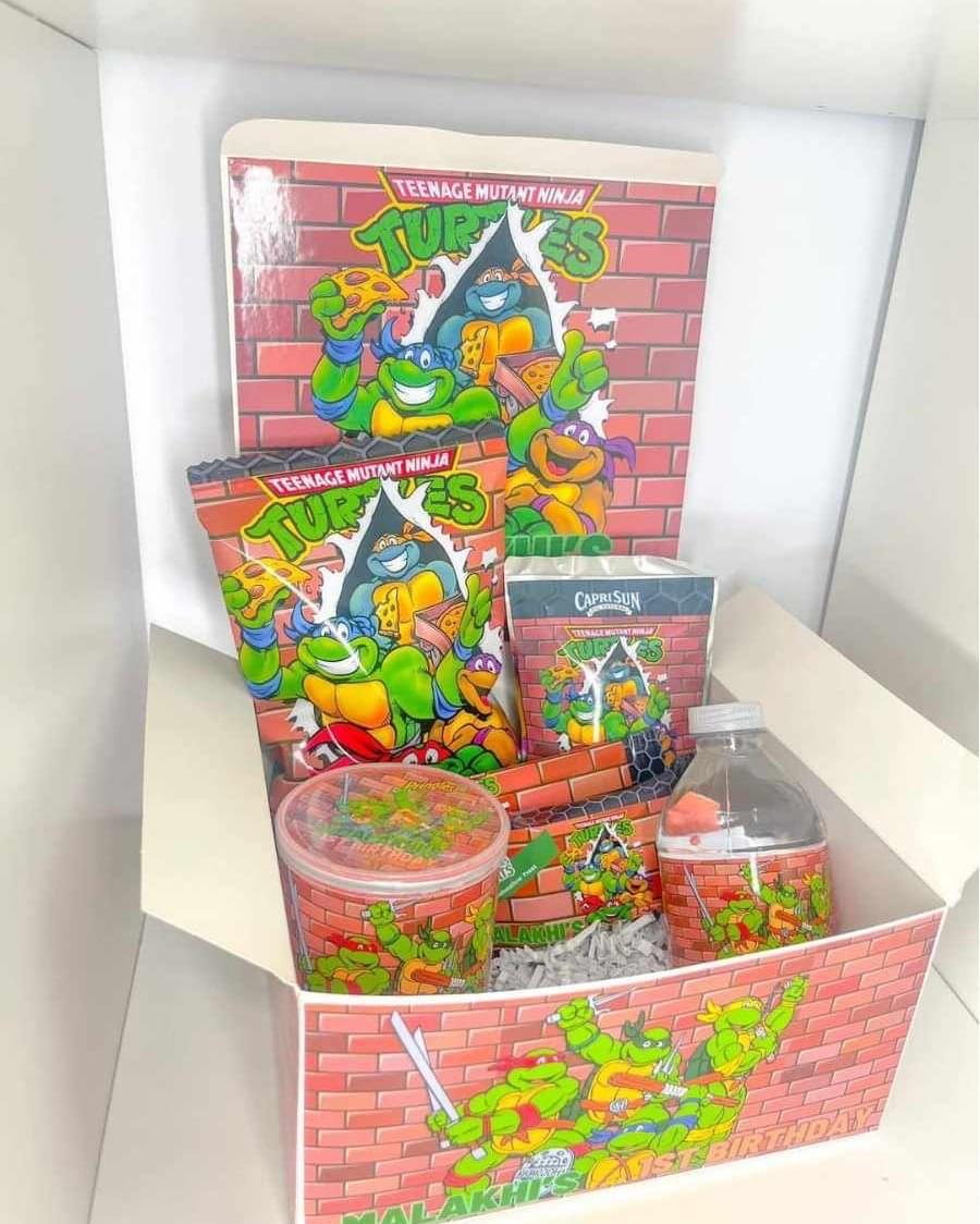 Custom Party Snacks, Personalized Party Favors, Cartoon Party Snacks ...