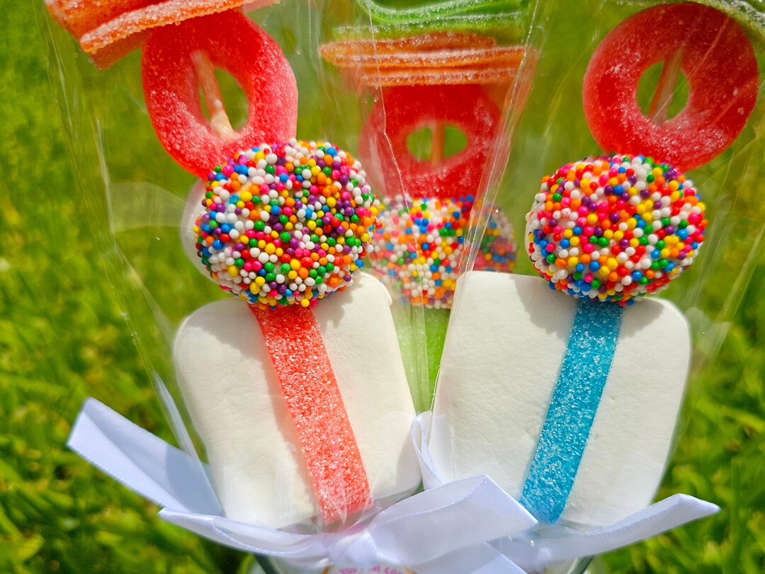 Birthday Party Favors Treats for Kids Party Candy Kabobs Personalized ...
