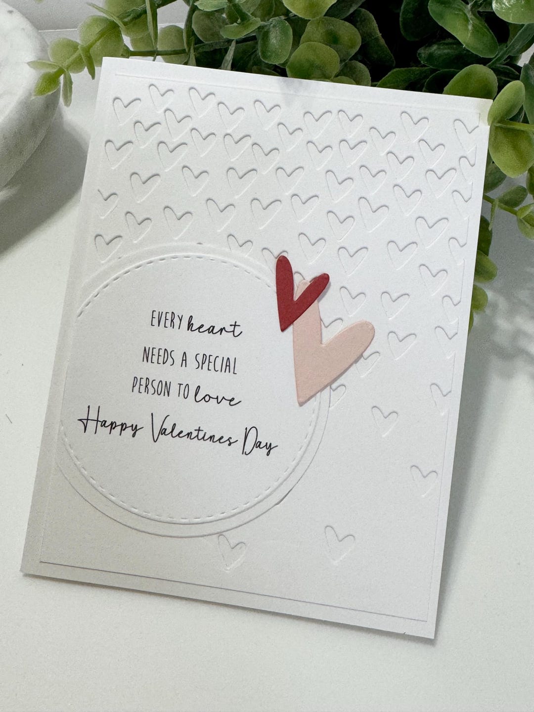 Personalized Anniversary Card, Custom Love Card, Heart Card, Card for ...