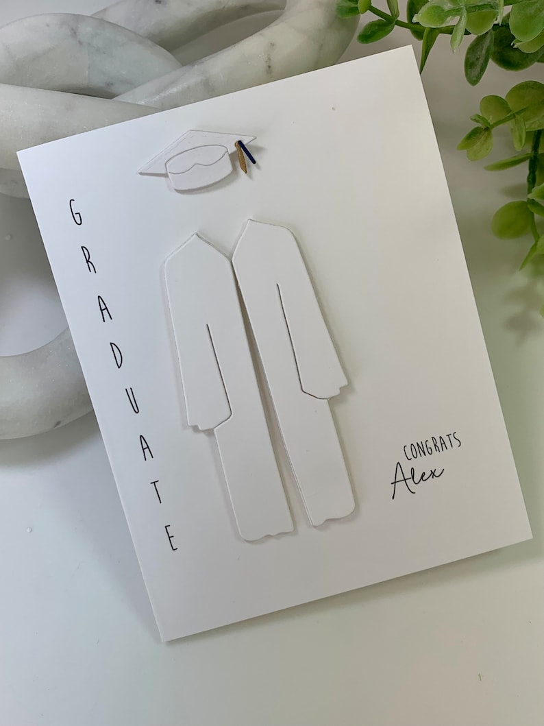 Personalized Graduation Card Congratulations Graduate Card - Etsy