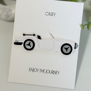 Personalized Masculine Card, Car Card, Custom Birthday Card, Father’s ...