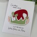 Personalized Elf Card Elf Hat Kids Christmas Card Custom - Etsy