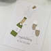 Personalized Champagne Card, Handmade Celebration Card Custom All ...