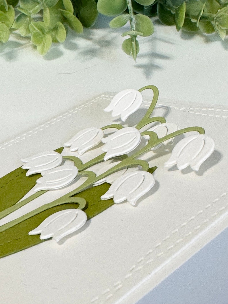 Personalized 3D Floral Card, Handmade All Occasion Card - Etsy