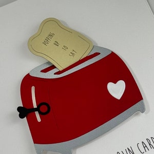 Personalized Toaster Card, Happy Birthday Toast Card, Mother’s Day Card ...