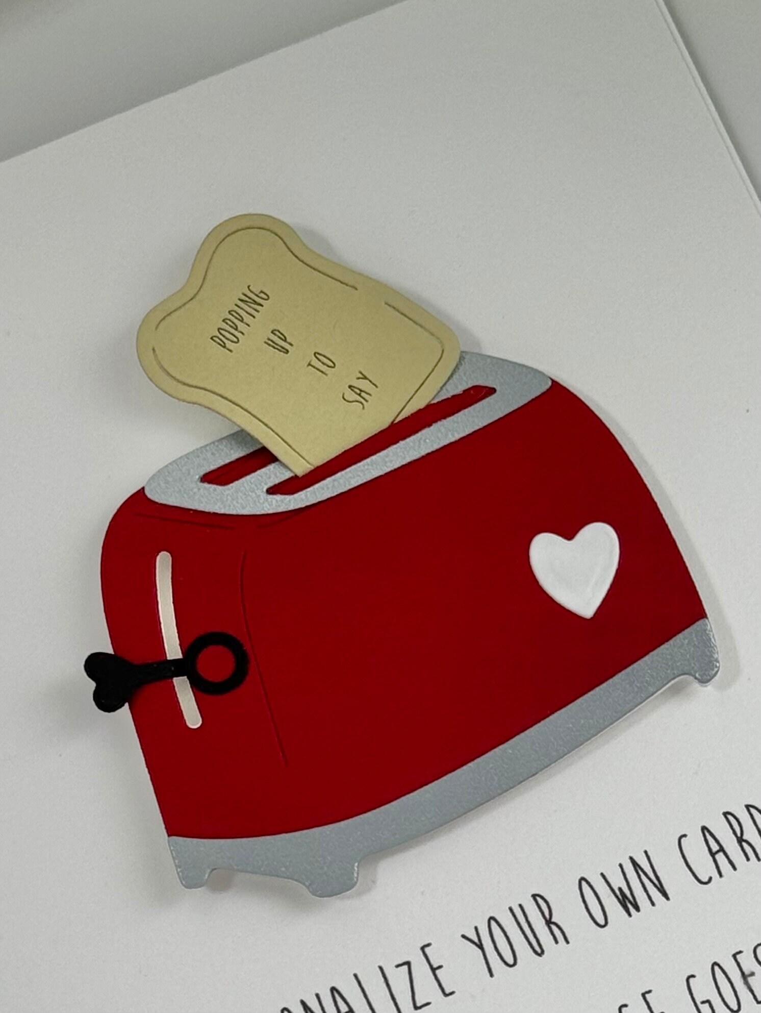 Personalized Toaster Card, Happy Birthday Toast Card, Mothers Day Card ...