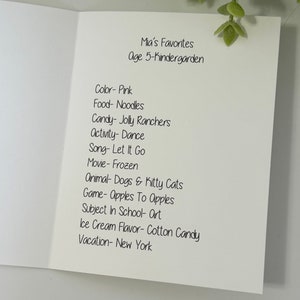 School Card, Card for Teacher, Personalized Card, 1st Day of School ...