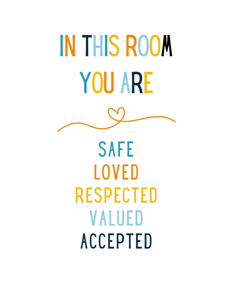 Classroom Decor, Classroom Printables, in This Room You Are..., Gift ...