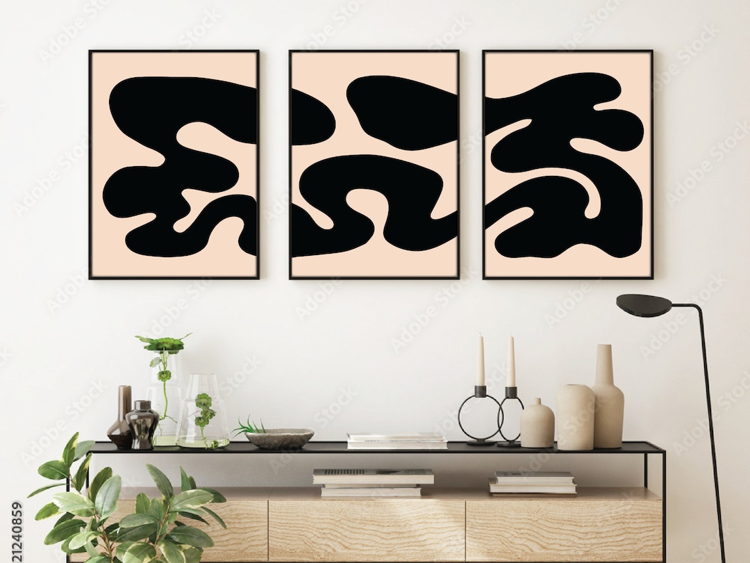 Squiggle Posters - Etsy