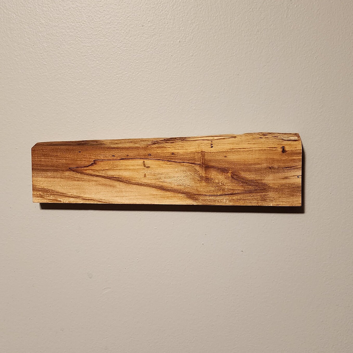Live Edge Magnetic Knife Rack Maple - Etsy