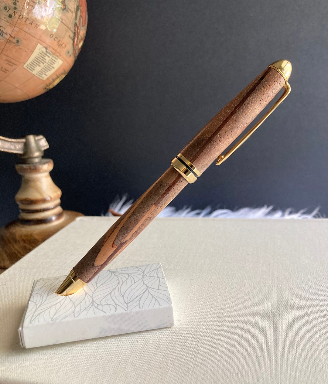 Hand-turned Wood Pen | Unique Woodwork | Special Occasion | Fine Art ...
