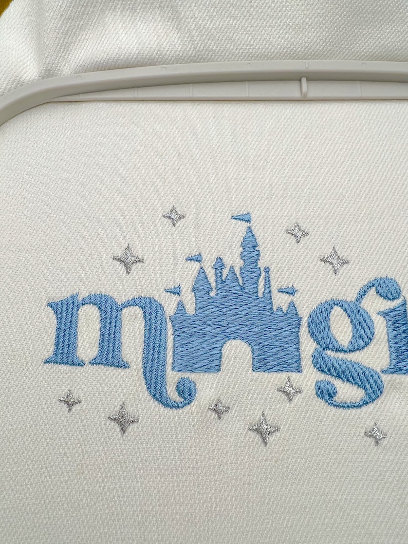 Magical Disneyy Castle Embroidery File, Trendy Embroidery Design, File ...