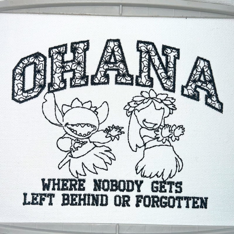 Ohana Embroidery Designs - Etsy