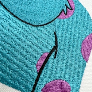 Sully Embroidery Design, Monsters Inc Embroidery Design, File in PES ...