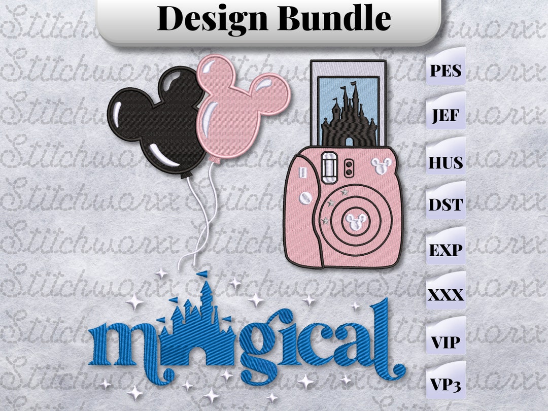 Disneyyy Embroidery Design Bundle Pack, Trendy Embroidery Designs ...