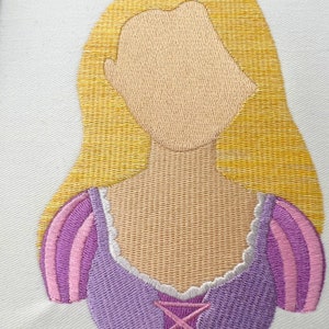 Rapunzel Flynn Embroidery Design Bundle, Princess Machine Embroidery ...
