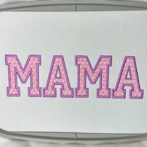 Mama Embroidery Files Bundle Pack, Mom Embroidery Designs, Mother's Day ...