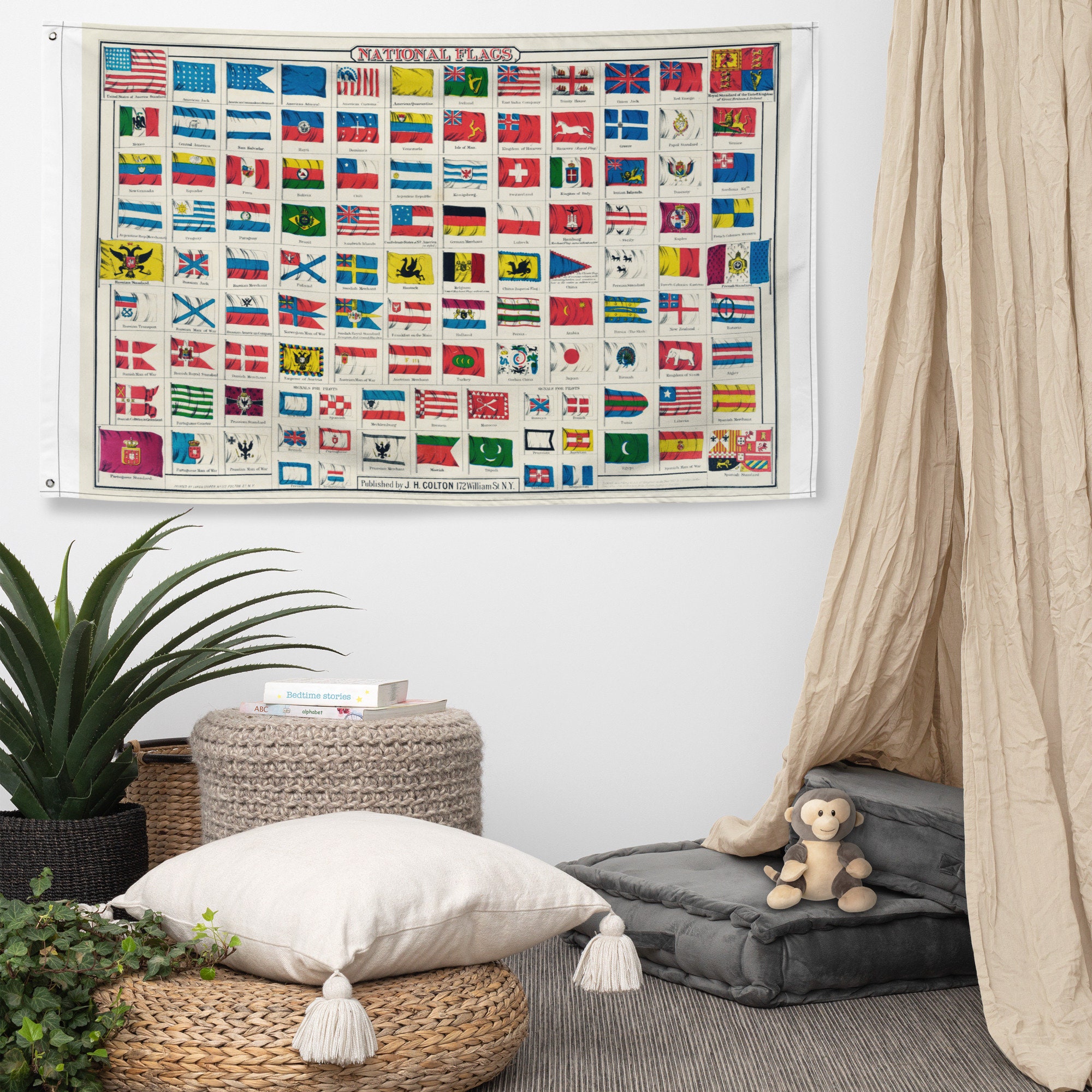 Flags of the World: Multinational Flag Design for Global Enthusiasts - Etsy