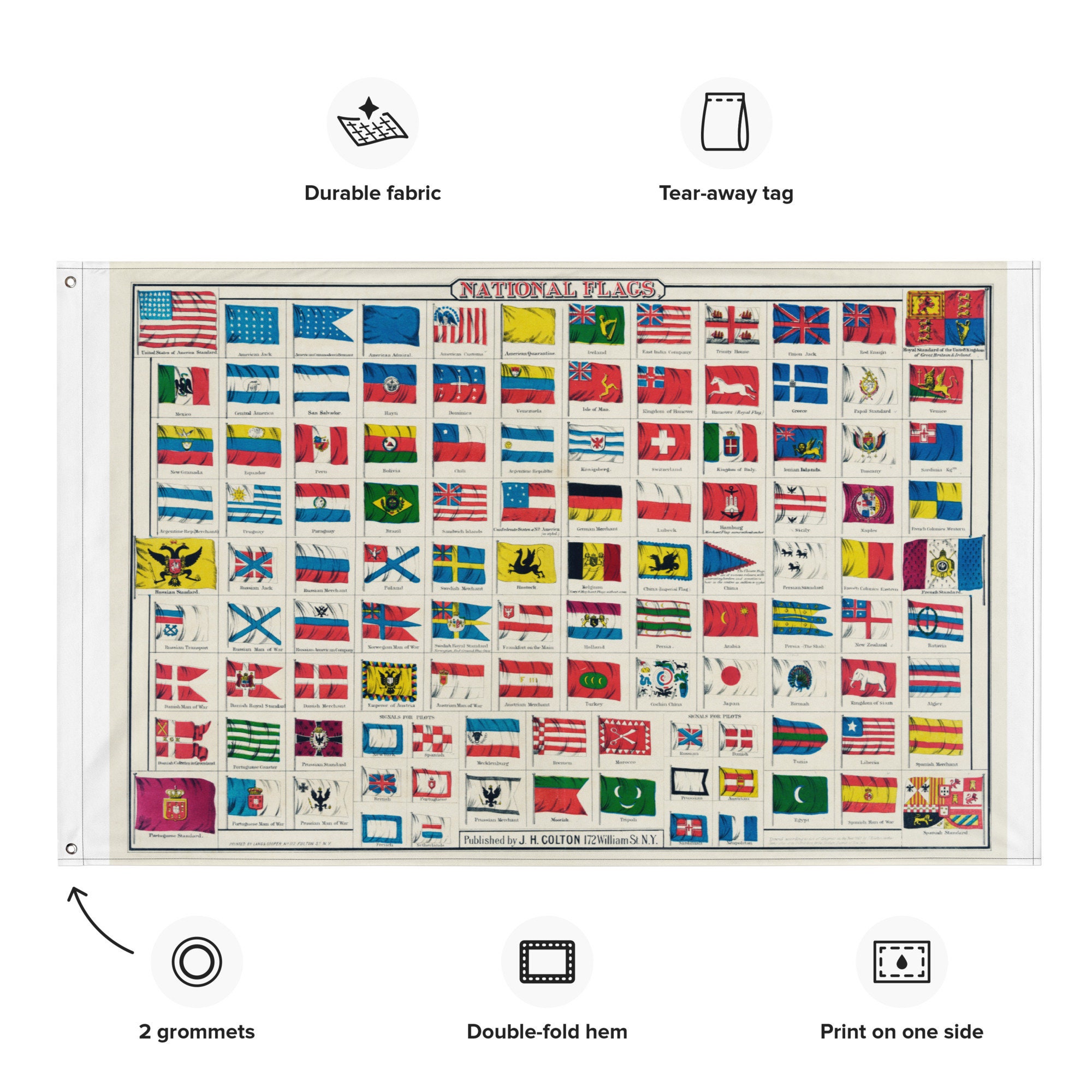 Flags of the World: Multinational Flag Design for Global Enthusiasts - Etsy