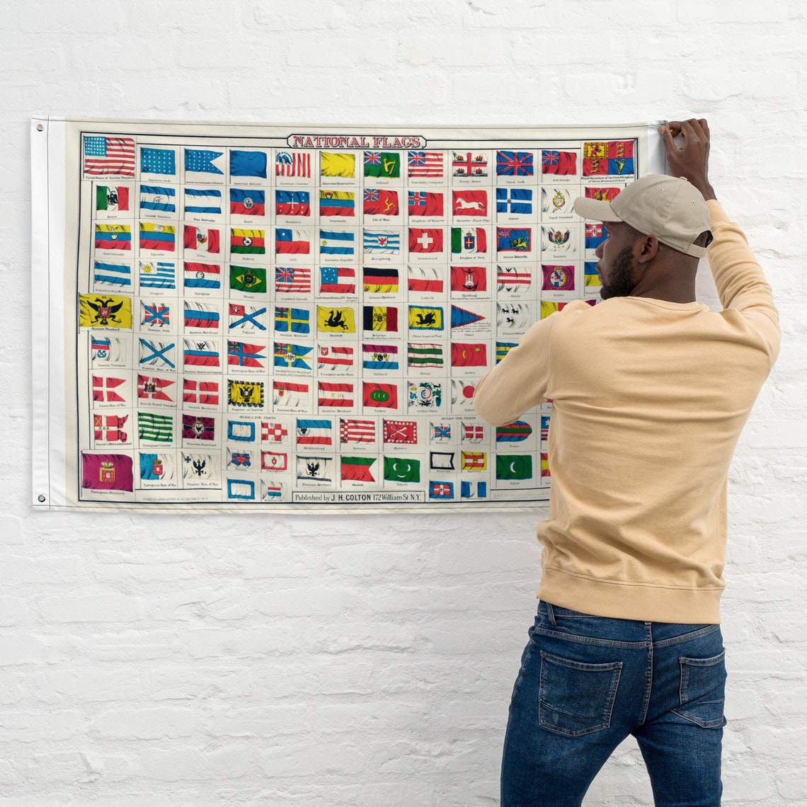 Flags of the World: Multinational Flag Design for Global Enthusiasts - Etsy