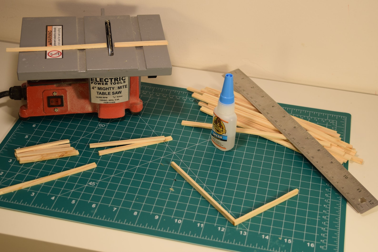 Mini 2x4's| 1:12 Scale| Real Wood| Building Supplies | Dollhouse ...