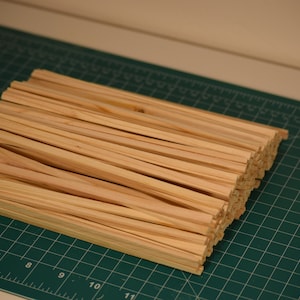 Mini 2x4's| 1:12 Scale| Real Wood| Building Supplies | Dollhouse ...
