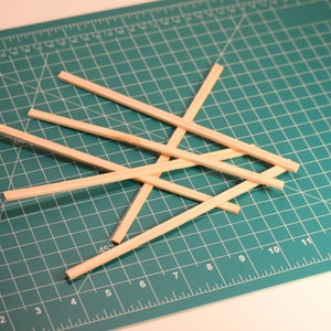 Mini 2x4's| 1:12 Scale| Real Wood| Building Supplies | Dollhouse ...