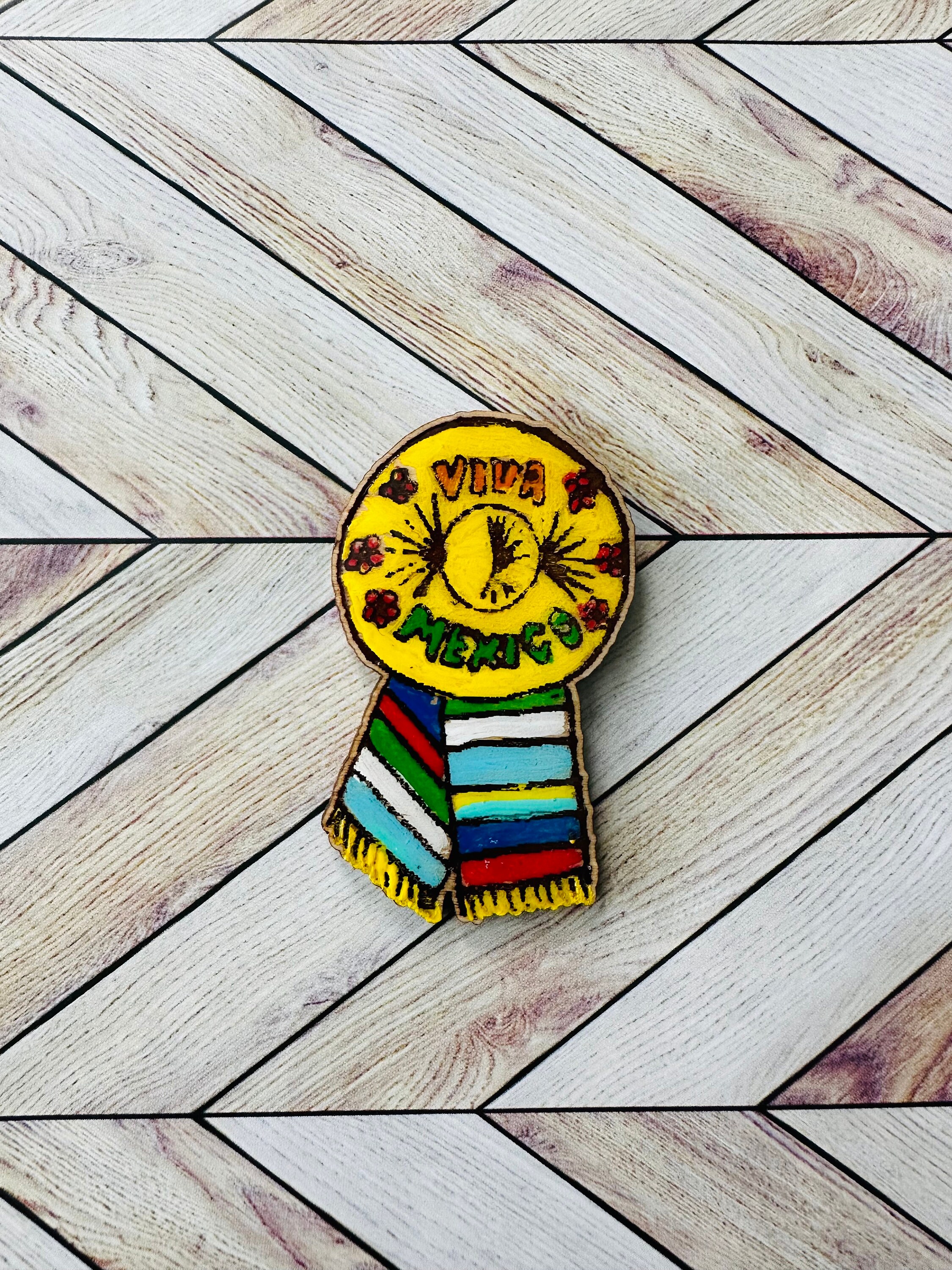 Mexican Theme Fridge Magnets, Cute Magnets, Hispanic Magnets. Hand ...