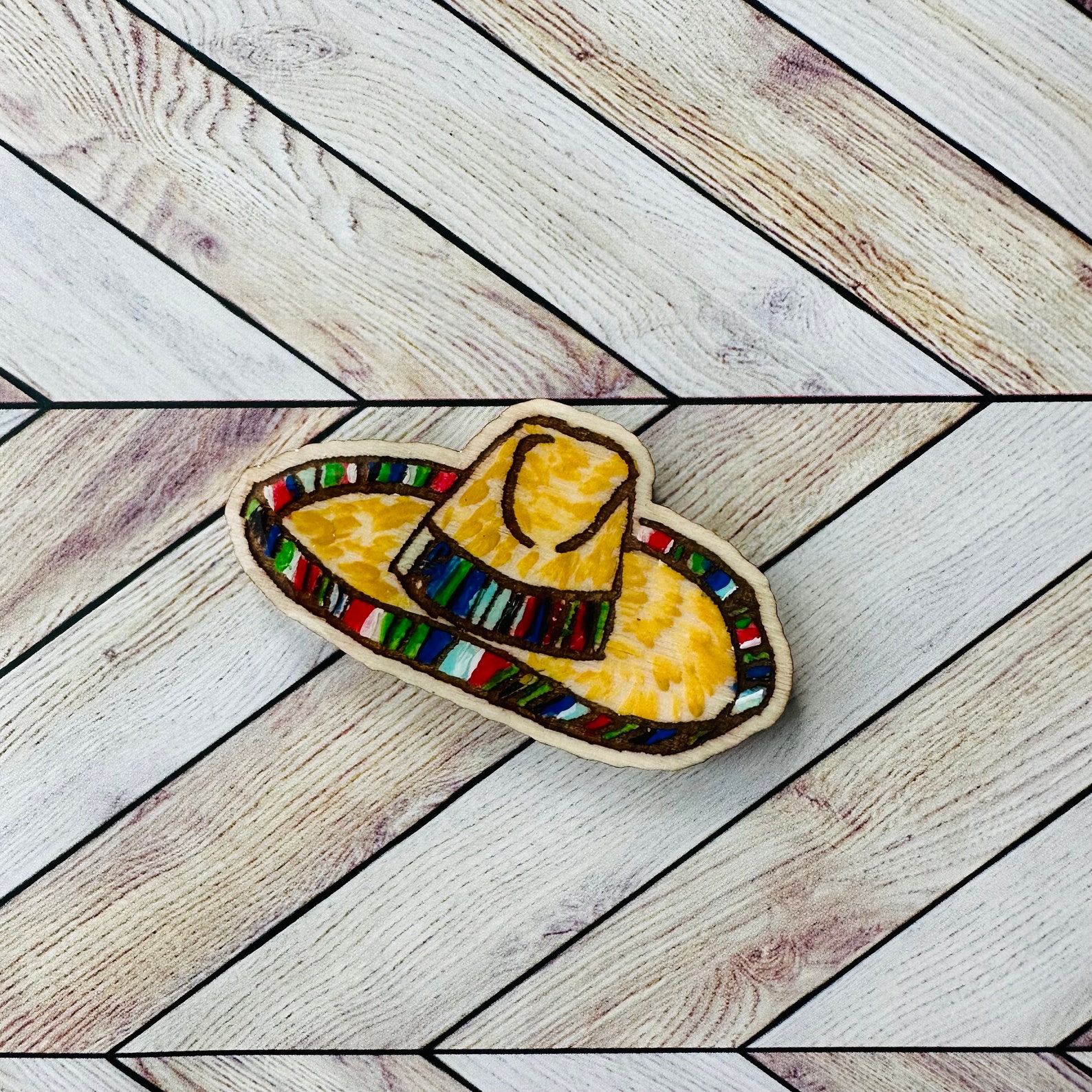 Mexican Theme Fridge Magnets, Cute Magnets, Hispanic Magnets. Hand ...