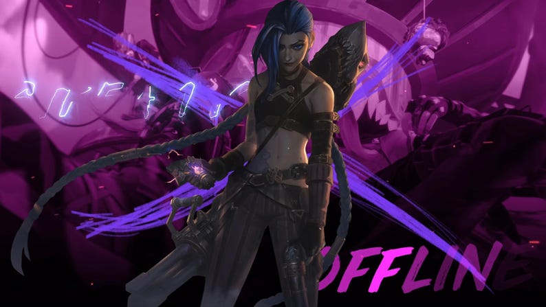 Pack Overlays Jinx Arcane - Etsy