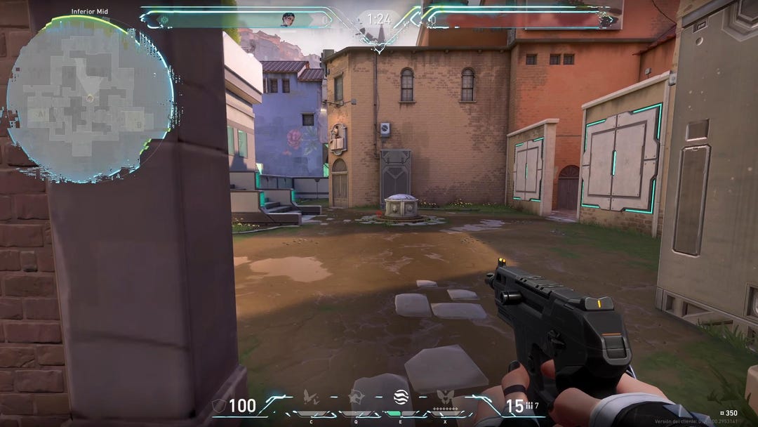 Valorant Overlay | HUD Glitch Blue - Etsy