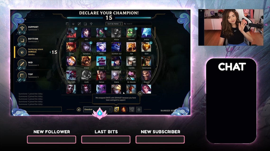 Pack Overlays Ahri Spirit Blossom / Ahri Spiritual Flower - Etsy