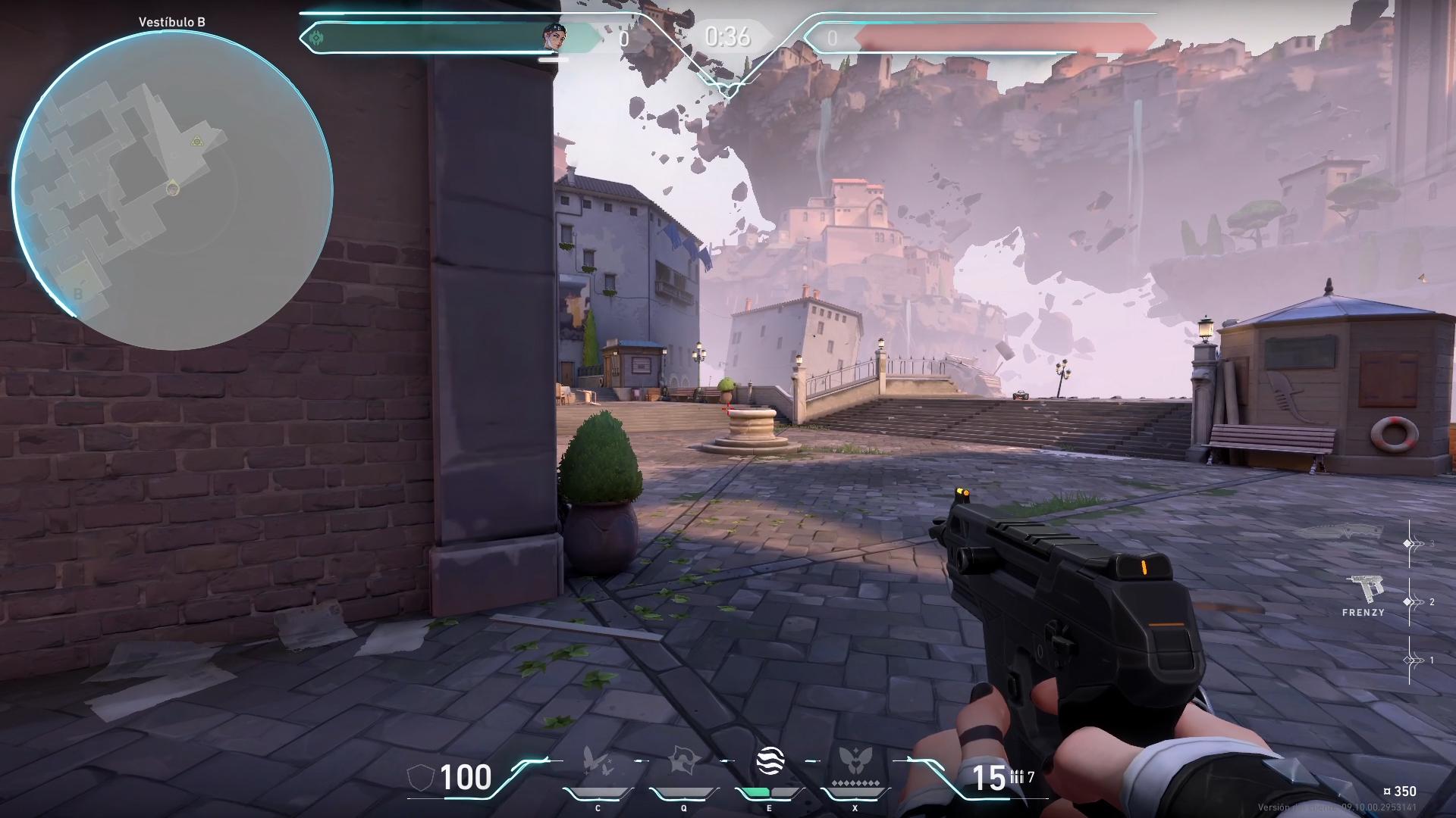 Valorant Overlay | HUD Glitch Blue - Etsy