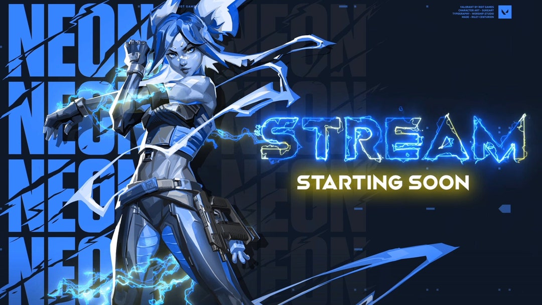 Pack Overlays Valorant Neon - Etsy