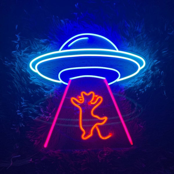 Ufo Custom Neon Sign Etsy