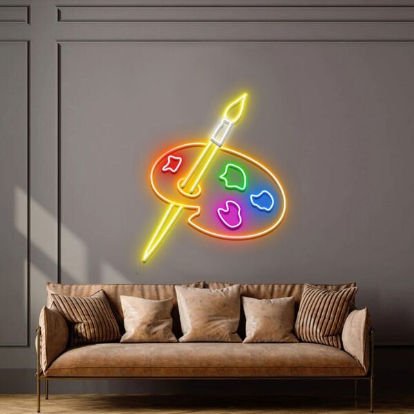 Neon Sign Painting - Etsy