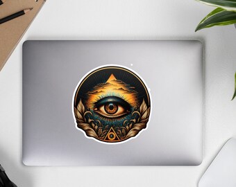 All Seeing Eye Sticker - Etsy