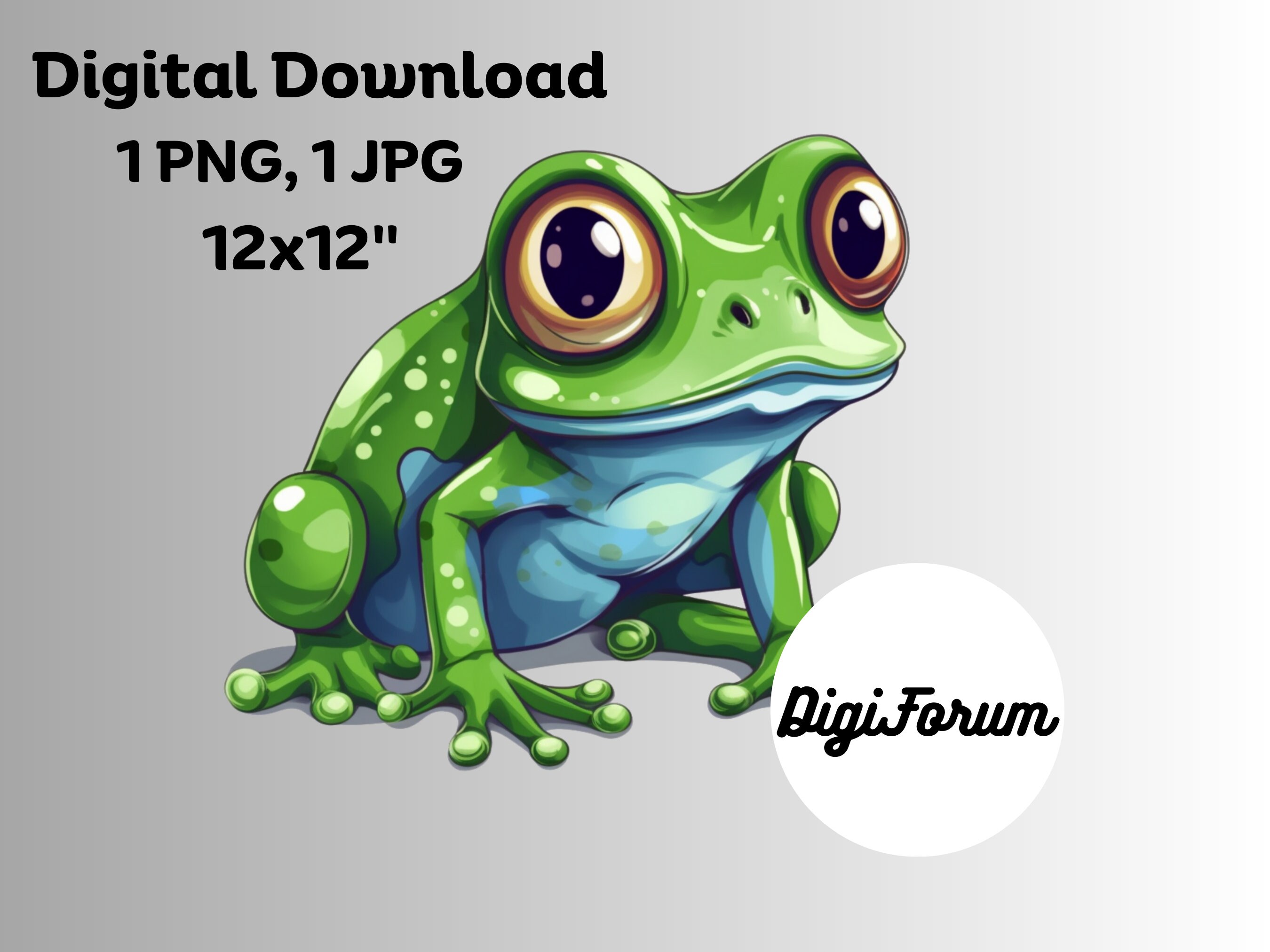 Free Cute Frog Clip Art