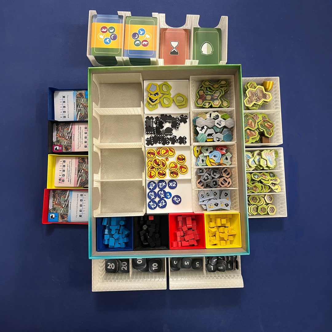 Ark Nova Board Game Organizer Insert, In-game Accessory, Advanced ...